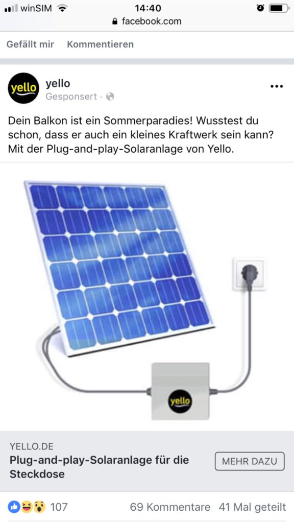 EnBW Tochter Yello Strom startet Smoke Test für Plug-and-play ...